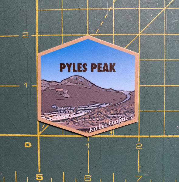 Pyles Peak Sticker – Kit Fox Outfitters